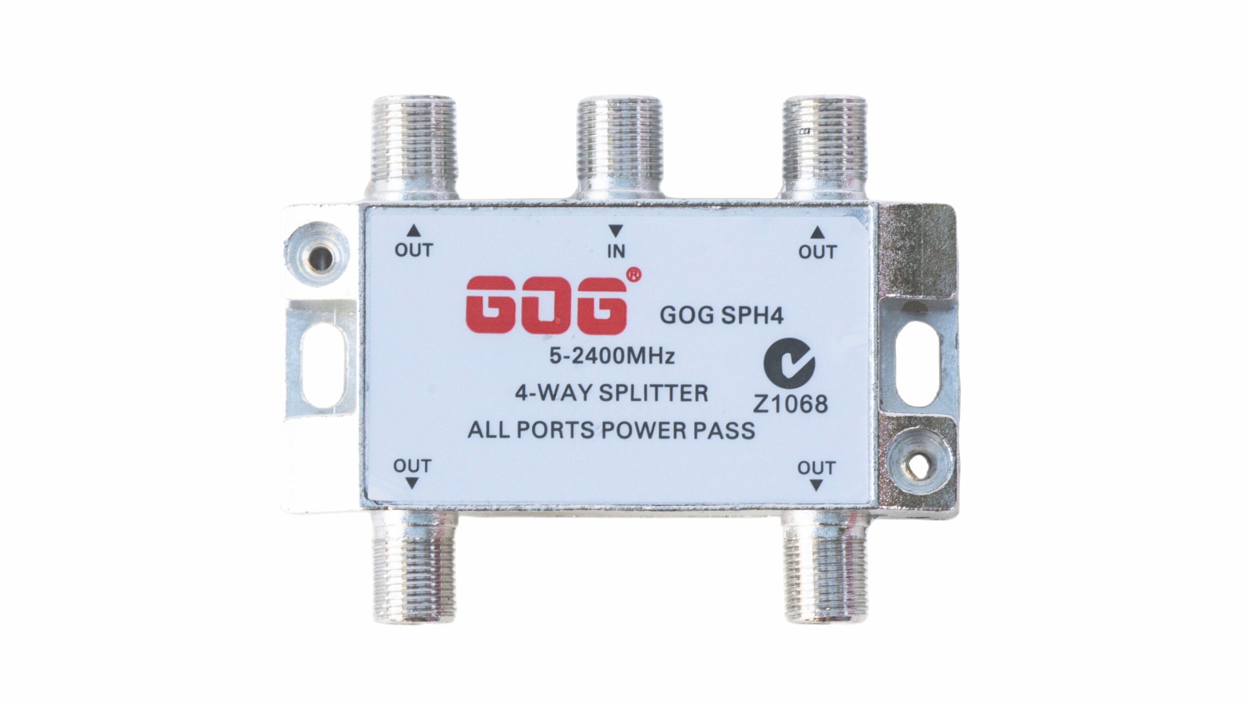 4 Way Splitter (Heavy) - DOLPHIN ELECTRONICS