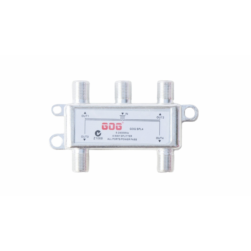 4 Way Splitter (Light) - DOLPHIN ELECTRONICS