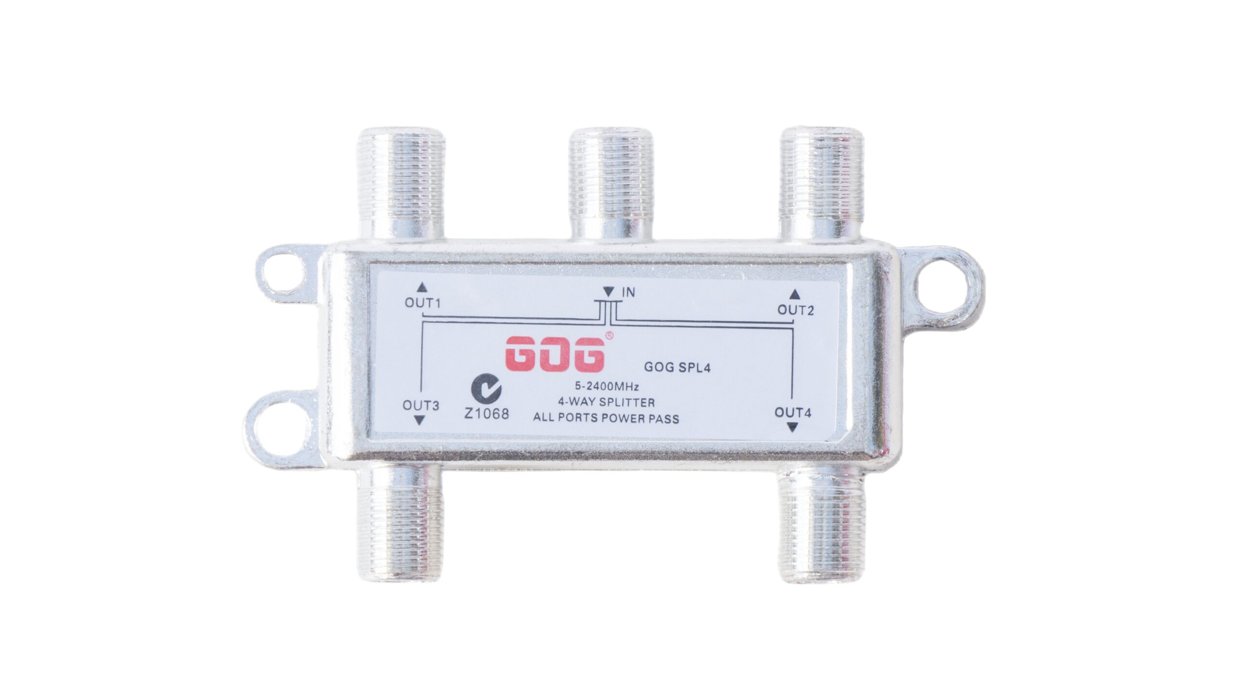 4 Way Splitter (Light) - DOLPHIN ELECTRONICS